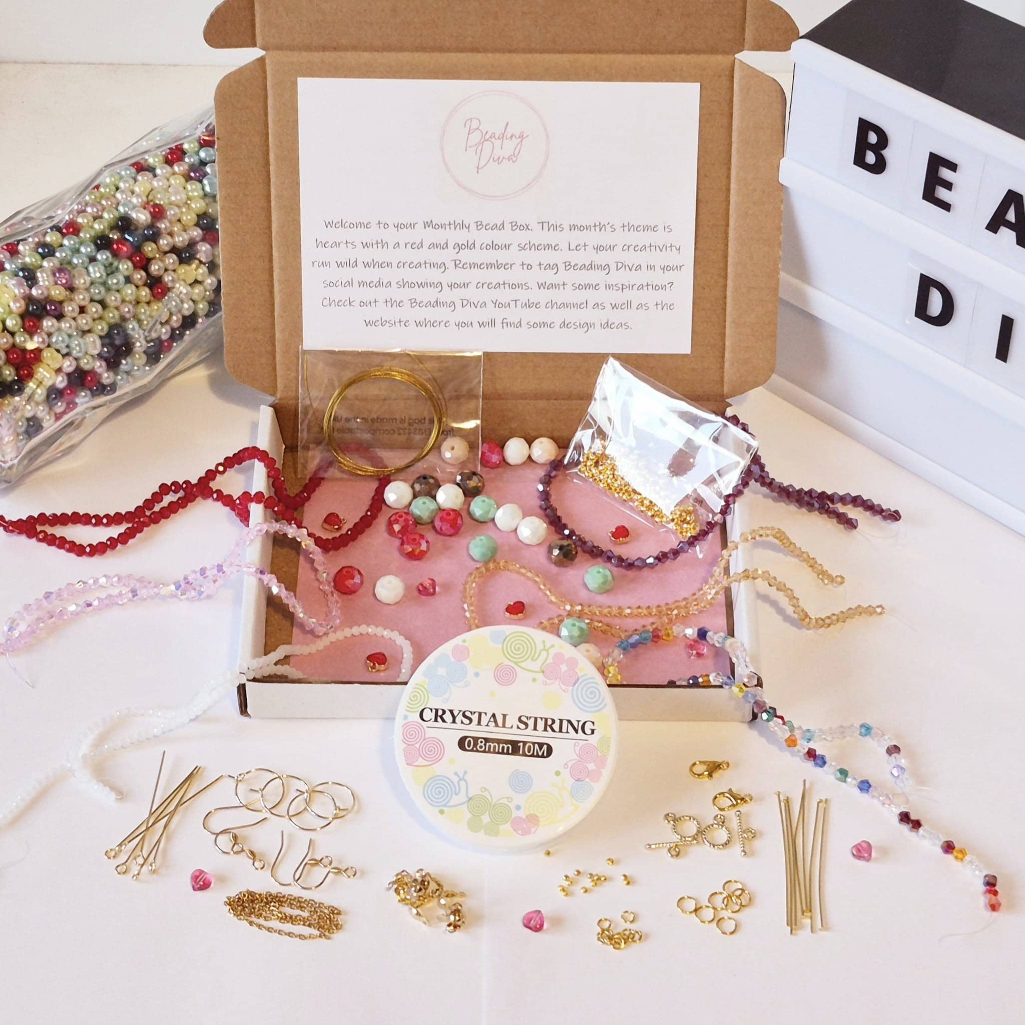 Monthly Bead Boxes – Beading Diva - Devon Bead Shop