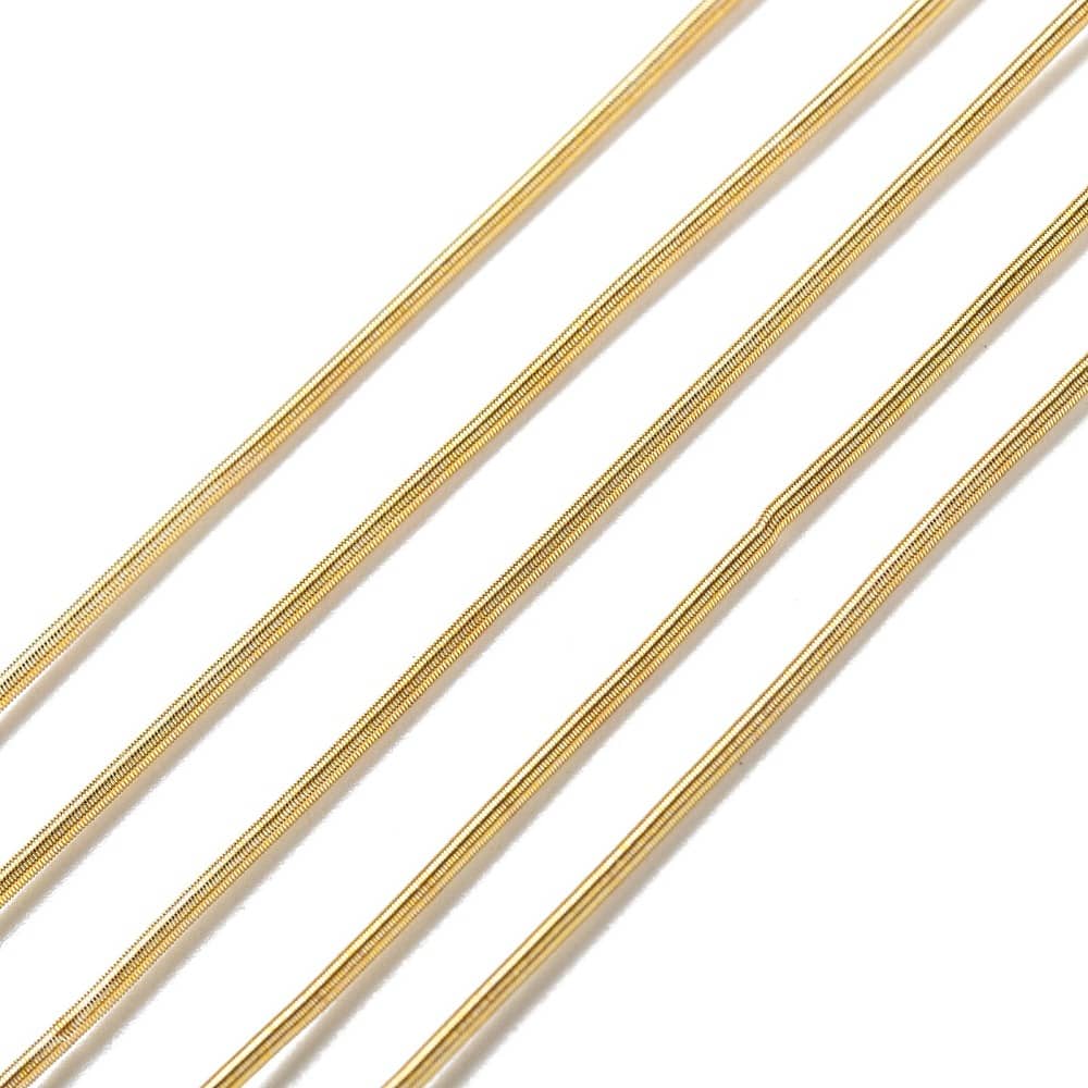 Gold Tone Gimp French Wire – Beading Diva - Devon Bead Shop